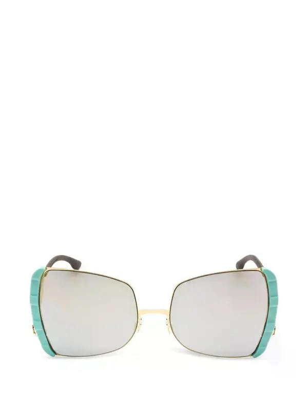 IC! BERLIN Geometric Frame Sunglasses