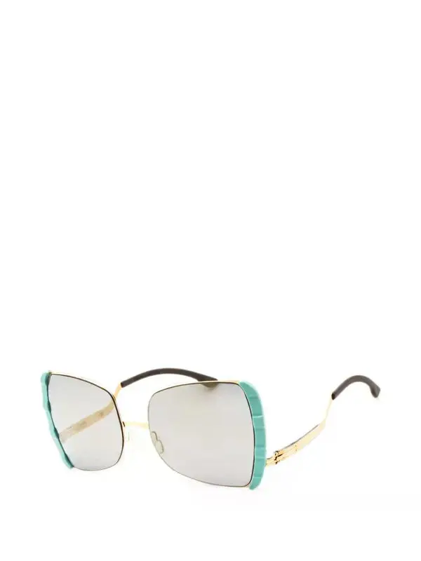IC! BERLIN Geometric Frame Sunglasses