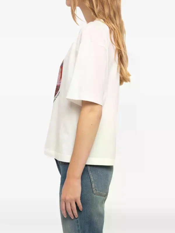 Zadig&Voltaire Taida Rhinestone Graphic T-shirt