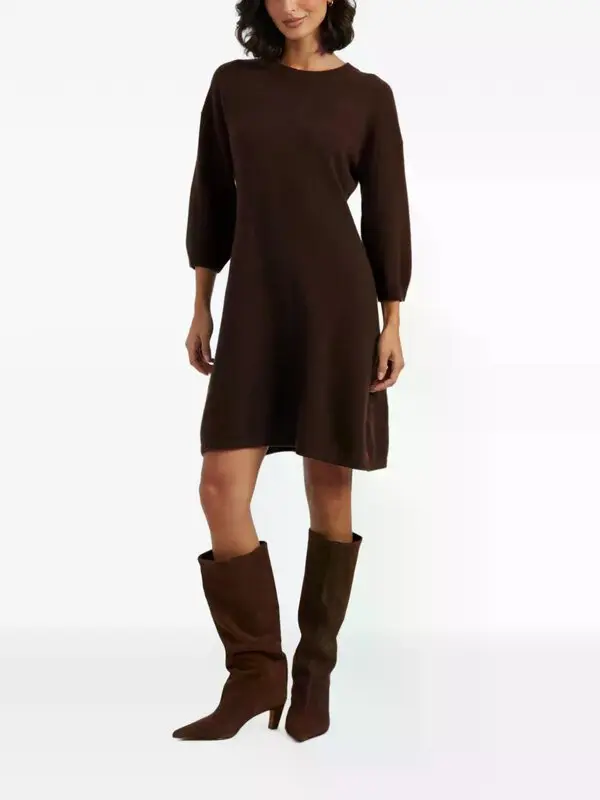 Chinti & Parker Wide-sleeve A-line Mini Dress