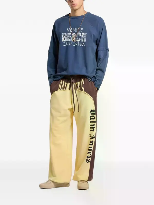 Palm Angels Cali Vibes Layered Tee L/s