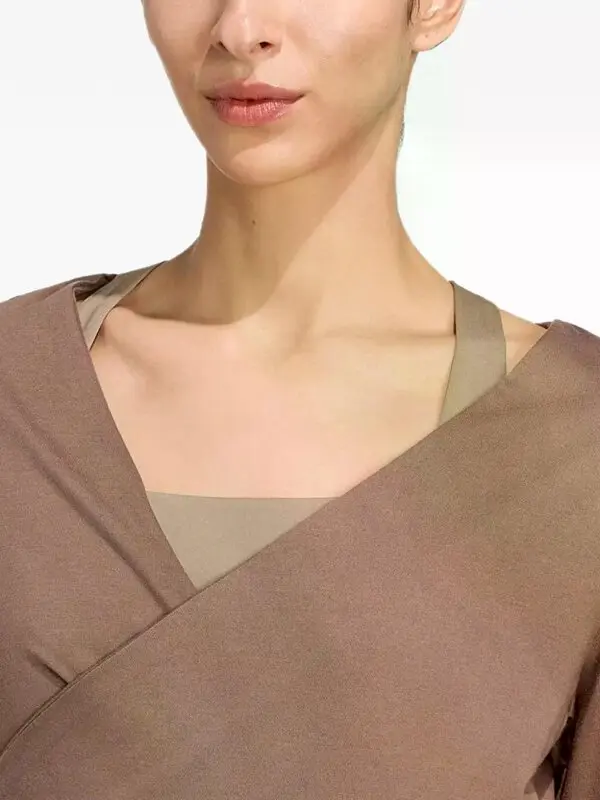 Adidas 3-stripes Studio Wrap Top