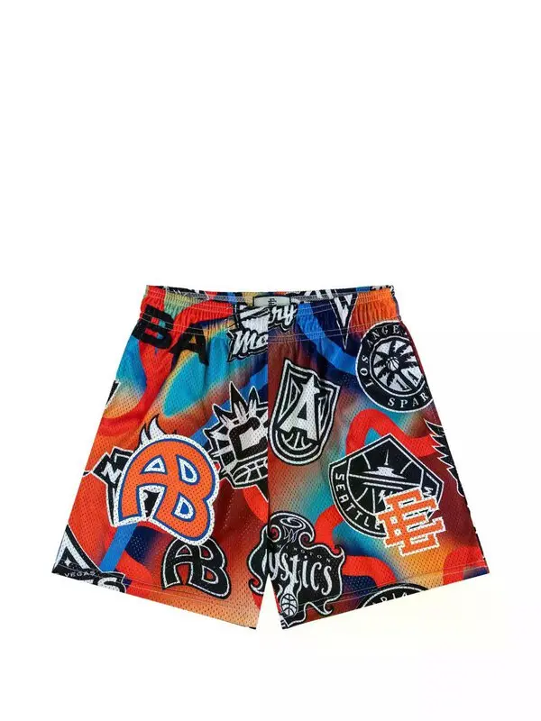 ERIC EMANUEL Ee Basic Logo-print Shorts