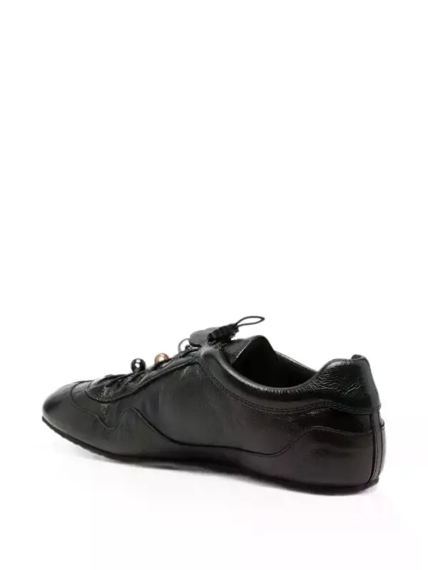 Cecilie Bahnsen Blaise Beaded Leather Sneakers