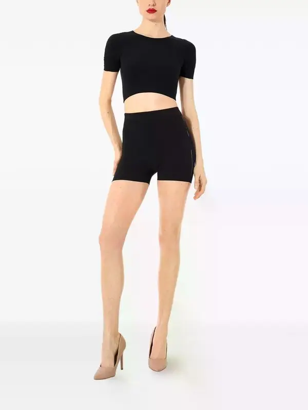 Wolford Seamless Short Sleeve Cropped T-shirt