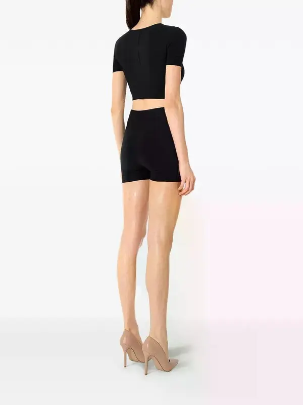 Wolford Seamless Short Sleeve Cropped T-shirt