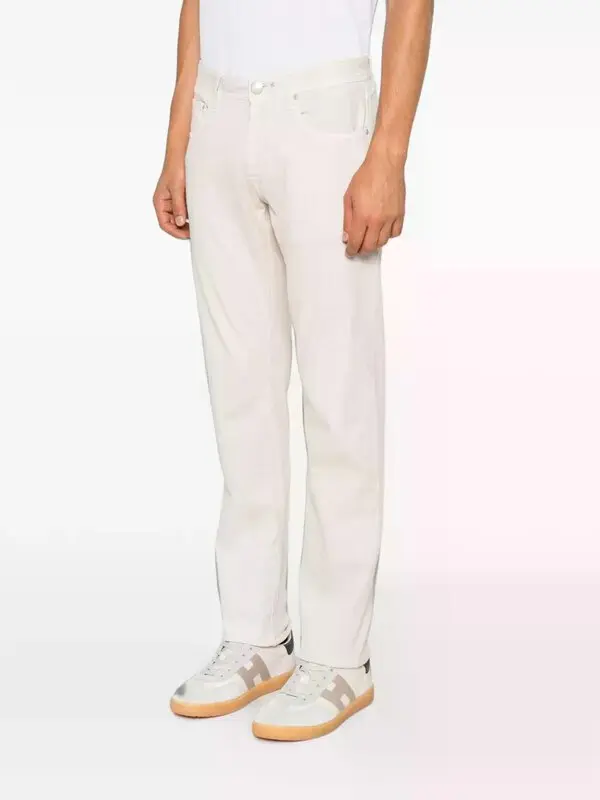 TRAMAROSSA Michelangelo Logo-plaque Trousers