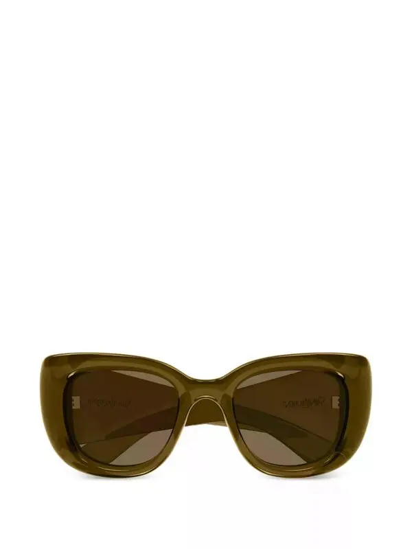 Saint Laurent Howl Cat-eye Sunglasses - Green