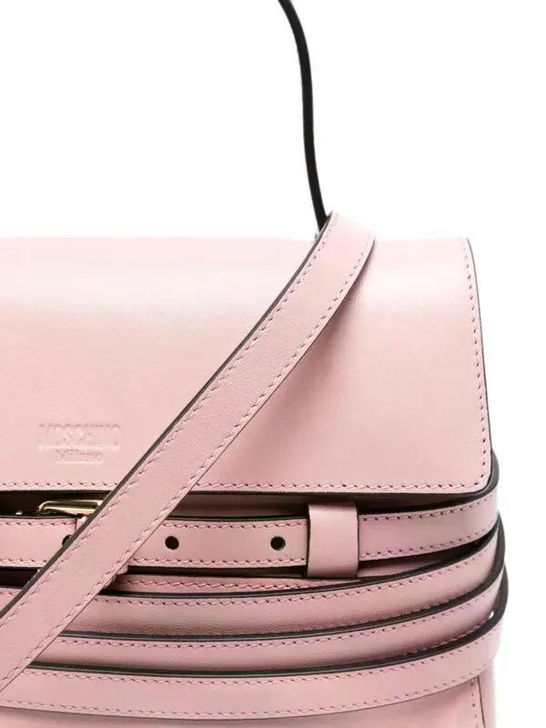 Moschino Belt Detail Tote Bag - Pink