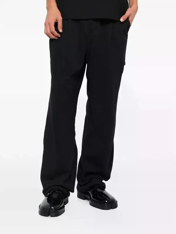 WOOYOUNGMI Pleated Drawstring-waist Track Pants