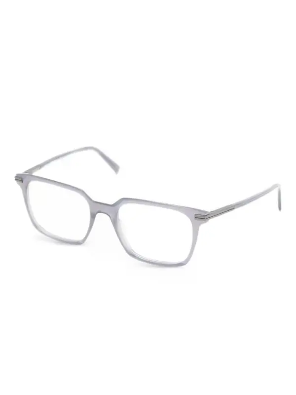 Zegna Rectangle-frame Glasses