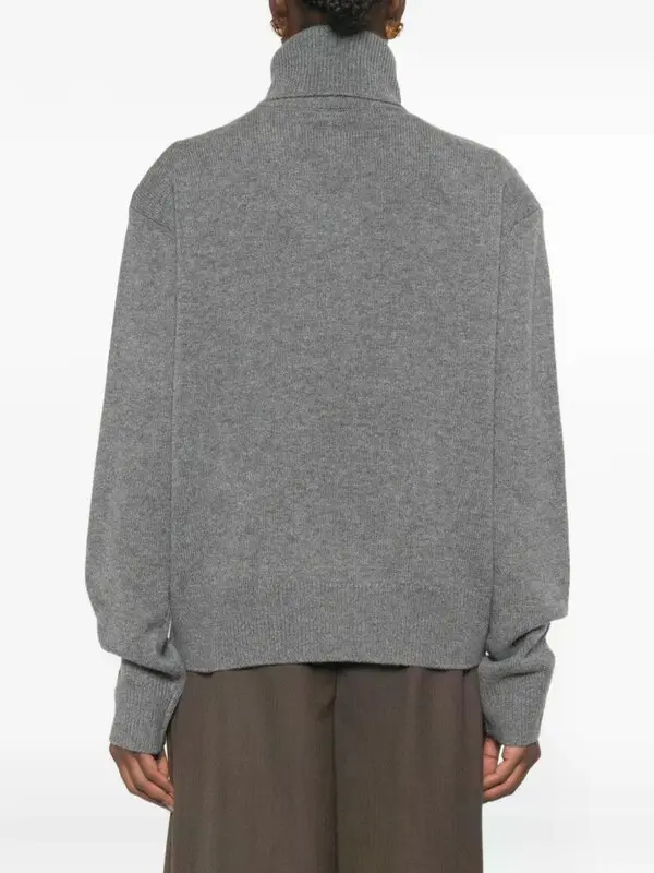 THE FRANKIE SHOP Gala Ribbed-trim Sweater