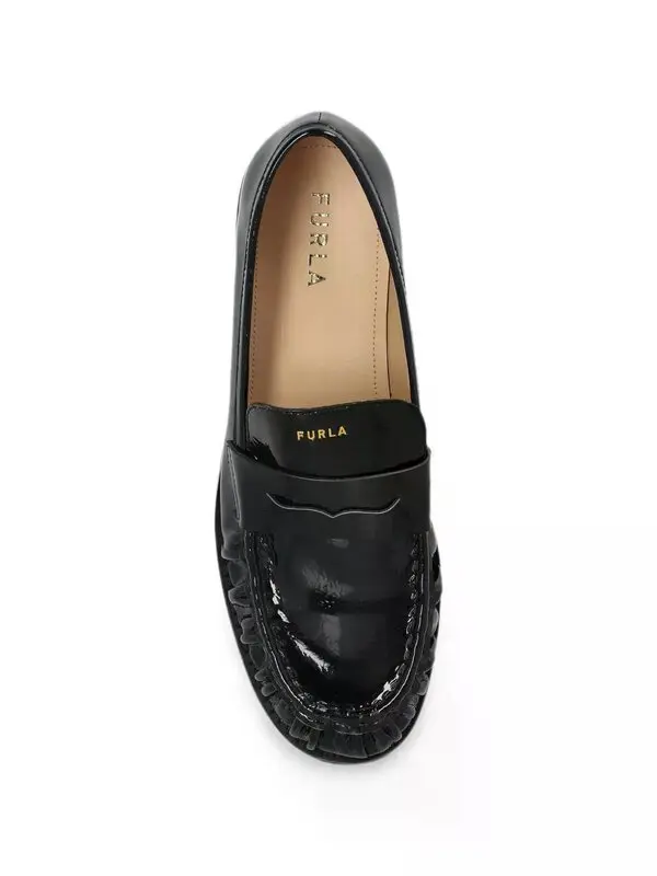 Furla Patent-leather Loafers