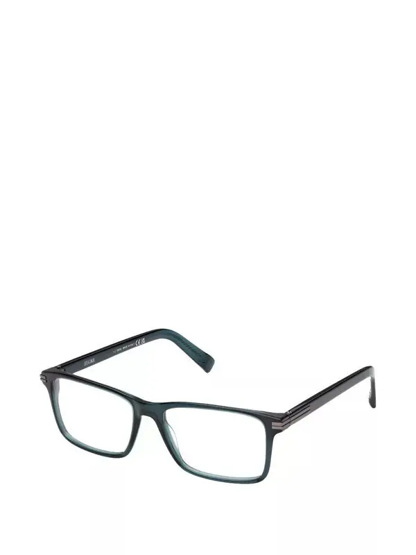 Zegna Rectangle-frame Glasses