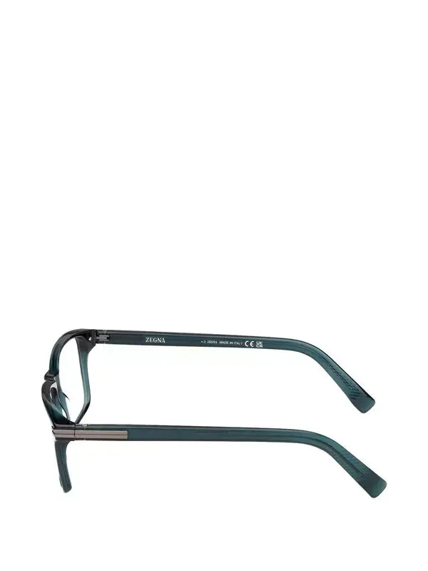 Zegna Rectangle-frame Glasses