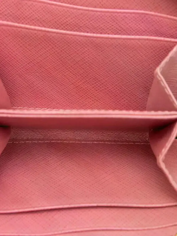 Prada 2013-2026 Saffiano Zip Around Coin Pouch