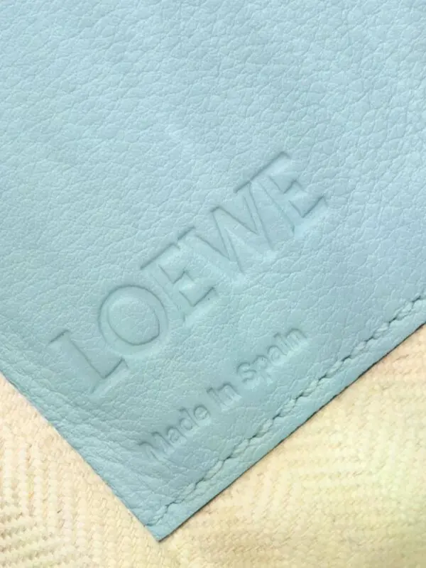 Loewe 2000s Small Hammock Tote Bag - Blue