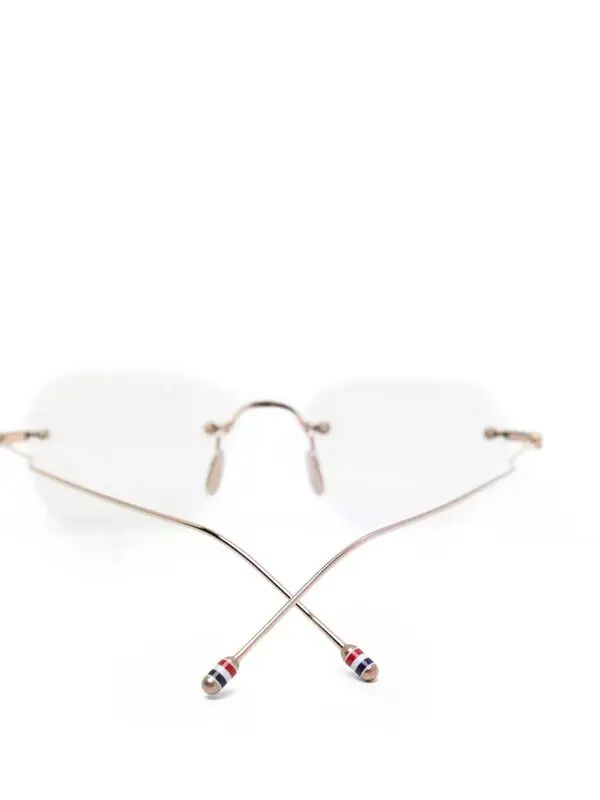 Thom Browne Tricolour Detail Glasses