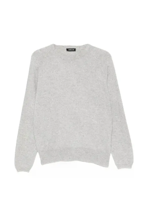 ANNE CLAIRE Long-sleeve Crew Neck Sweater - Grey