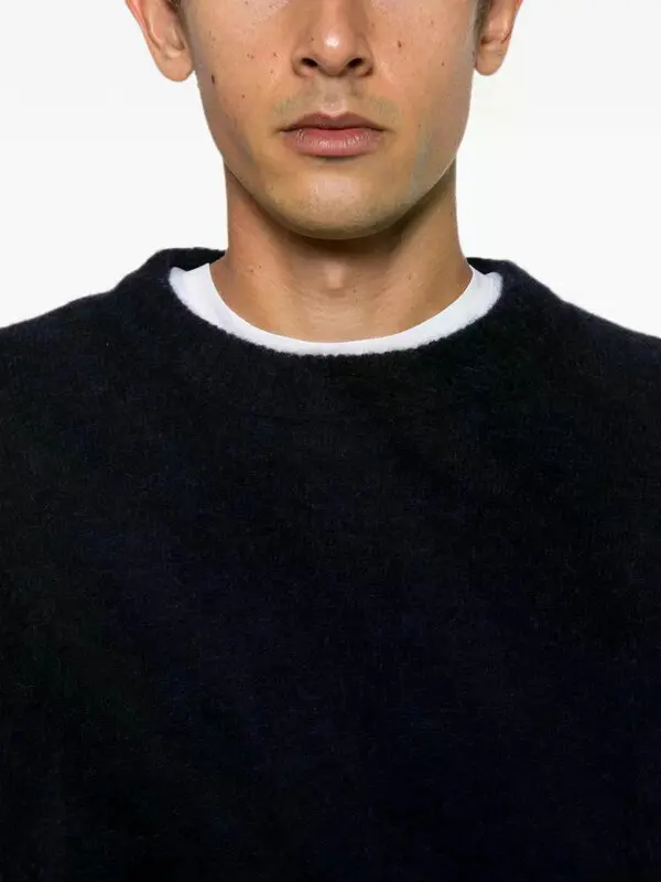 ATOMO FACTORY Crew-neck Long-sleeve Sweater