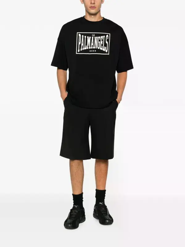 Palm Angels Vintage Box Logo Printed Short-sleeve T-shirt