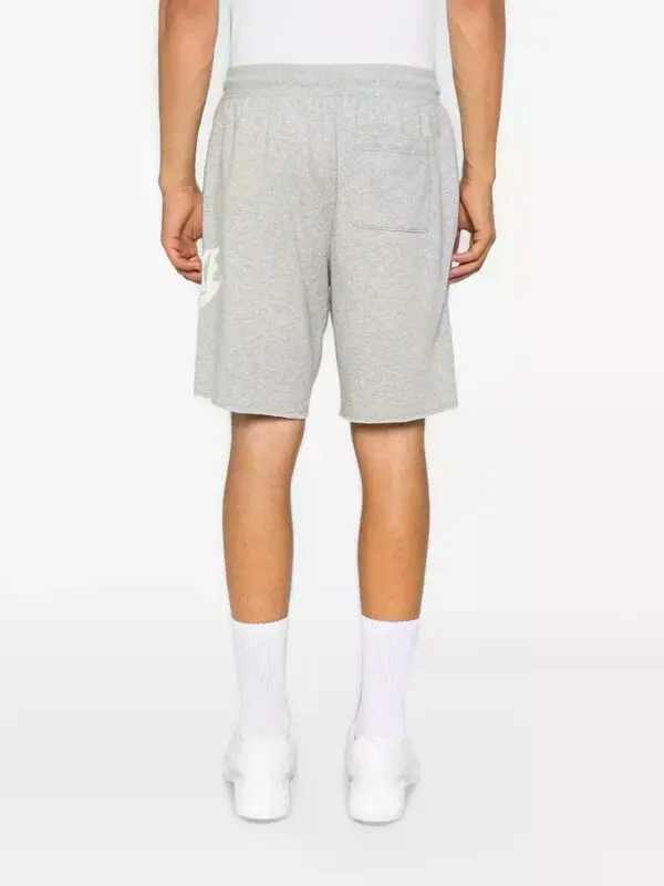 Nike Logo-print Drawstring-waist Track Shorts