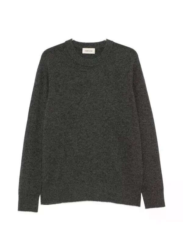 ATOMO FACTORY Crew-neck Ribbed-trim Sweater