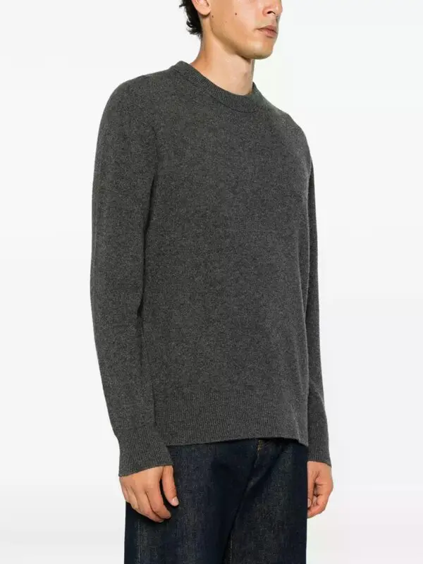 ATOMO FACTORY Crew-neck Ribbed-trim Sweater
