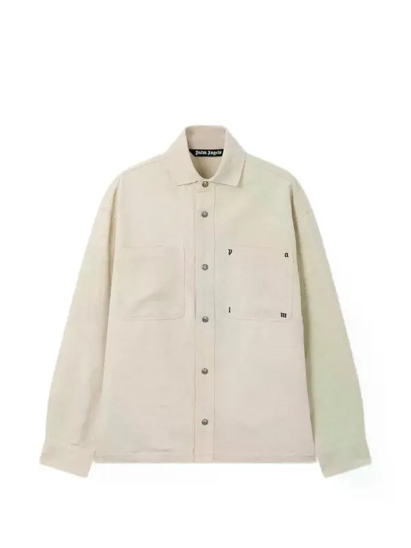 Palm Angels Palm Type Loose Shirt