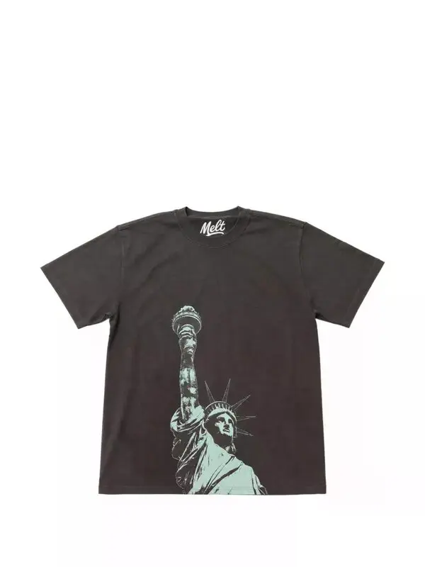 MELT Graphic-print Cotton T-shirt