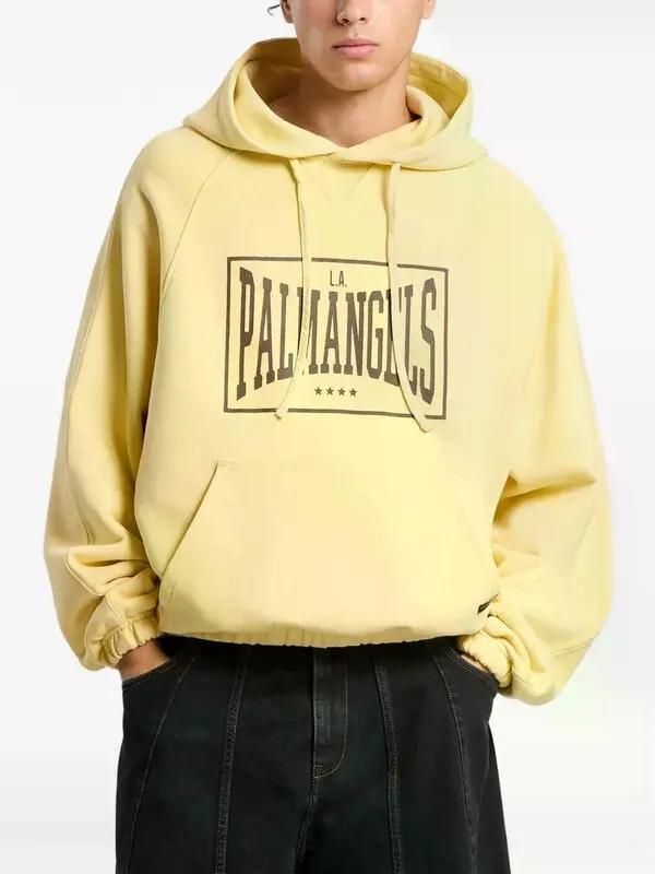 Palm Angels Box Logo Loose Hoodie