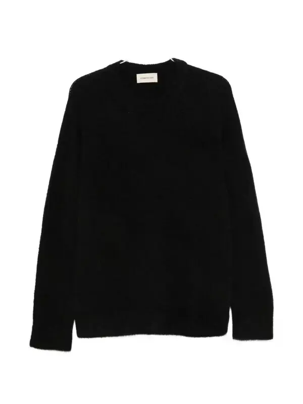 ATOMO FACTORY Crew Neck Long Sleeve Sweater