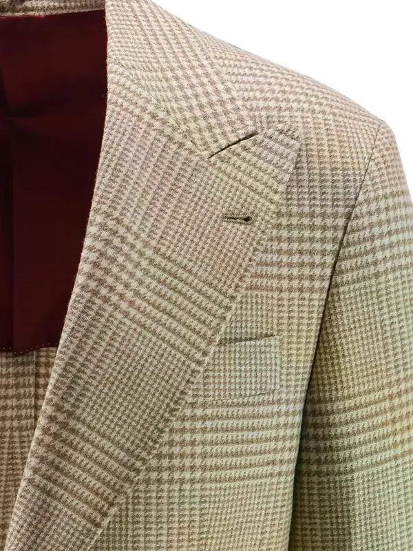 Brunello Cucinelli Check-pattern Blazer