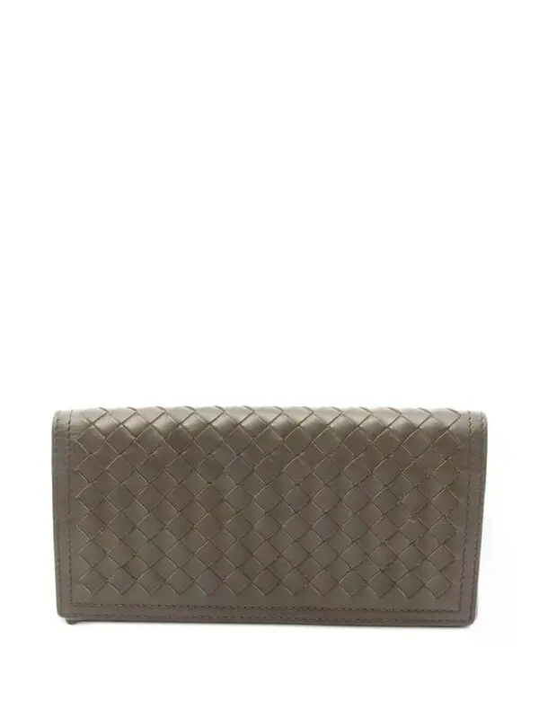 Bottega Veneta 2010s Intrecciato Bi-fold Wallet