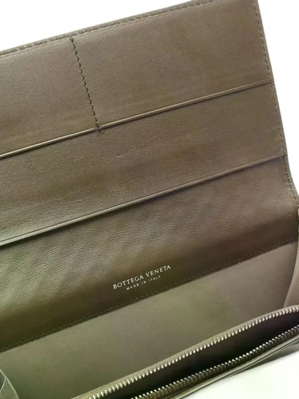 Bottega Veneta 2010s Intrecciato Bi-fold Wallet