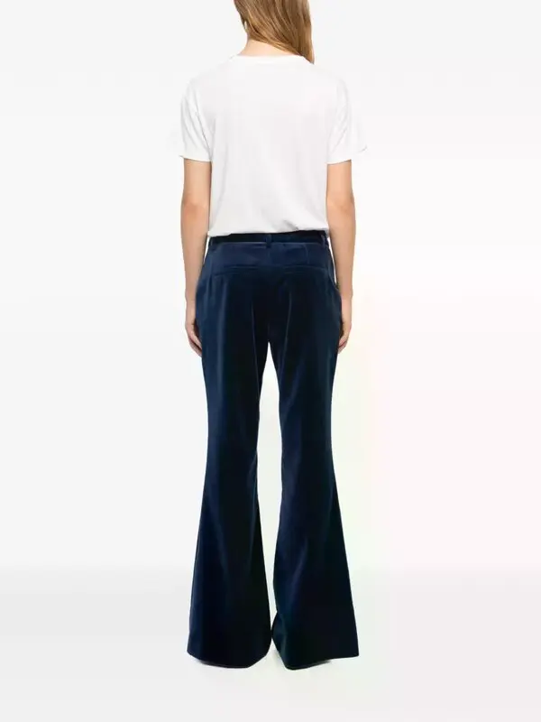Zadig&Voltaire Prevy Velvet Trousers - Blue