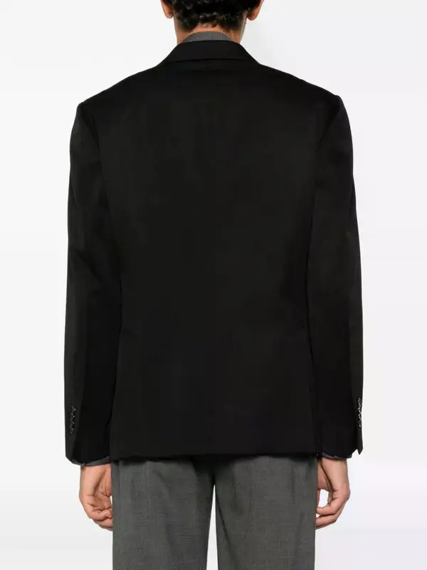 LARDINI Double-breasted Peak-lapel Blazer