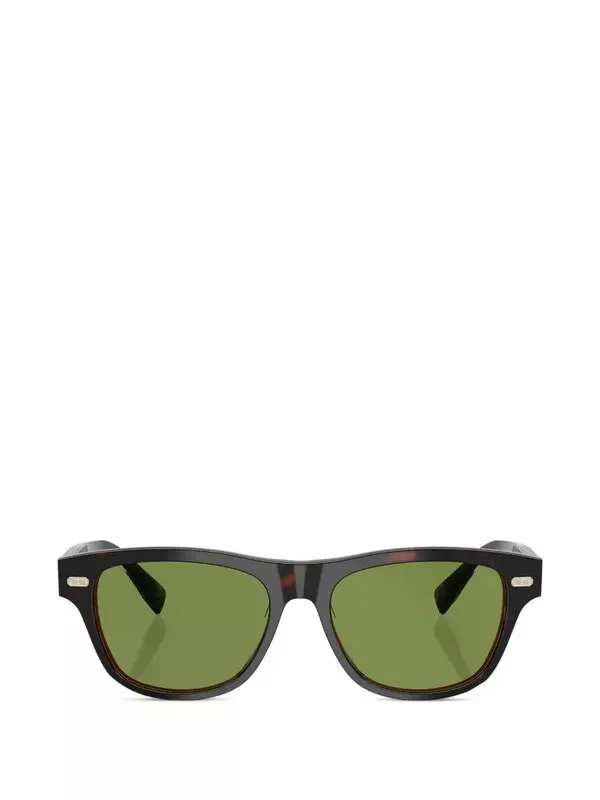 Brunello Cucinelli Tortoiseshell-effect Square-frame Sunglasses