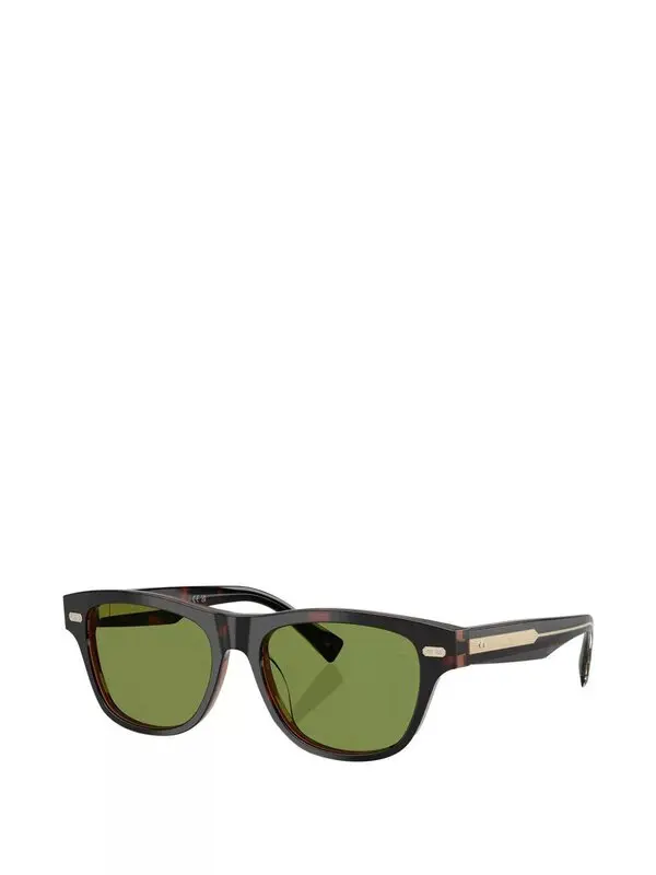 Brunello Cucinelli Tortoiseshell-effect Square-frame Sunglasses