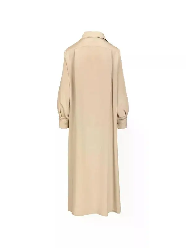 Max Mara Gambero Silk Midi Dress