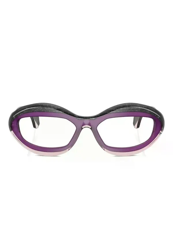 ALAIN MIKLI Oval-frame Glasses