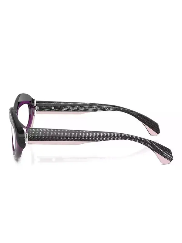 ALAIN MIKLI Oval-frame Glasses