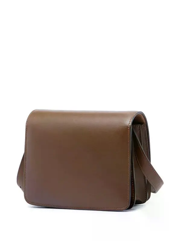 Celine Calfskin Classic Box Crossbody Bag - Brown