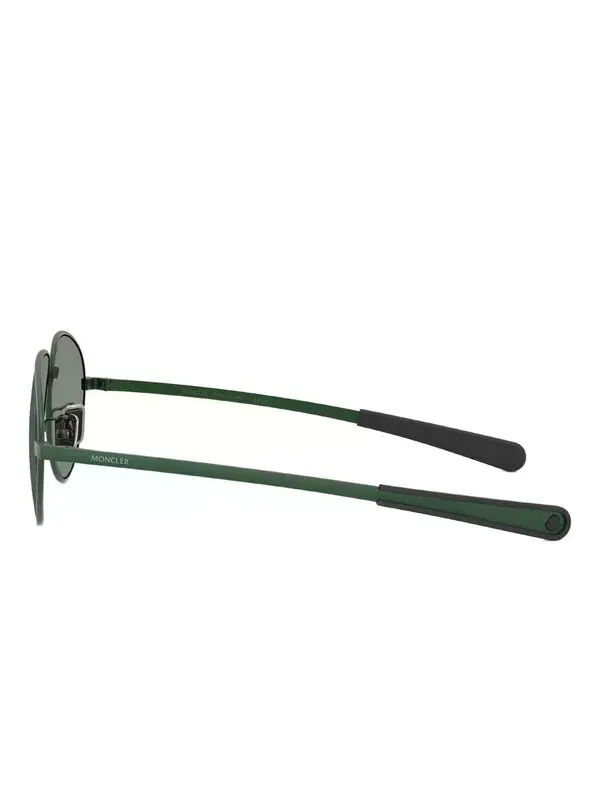 Moncler Vizla Metal Oval-frame Sunglasses