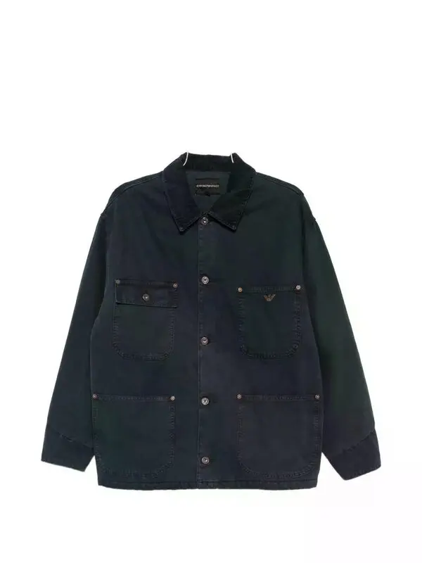 Emporio Armani Corduroy Collar Jacket