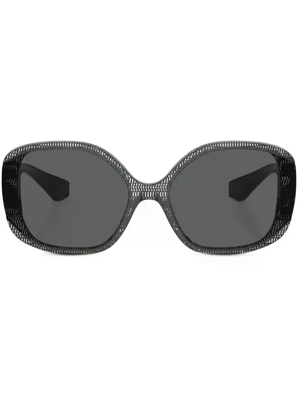 ALAIN MIKLI Graphic Oversize-frame Sunglasses
