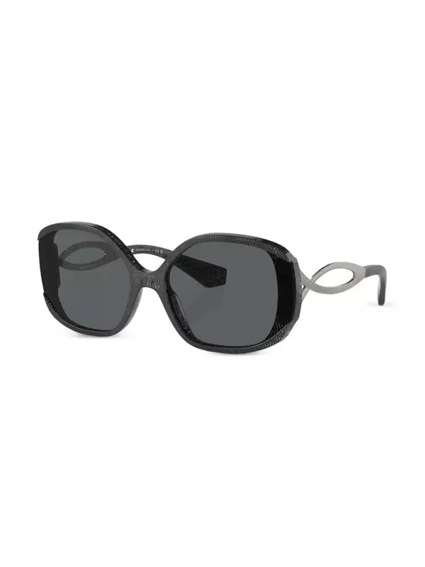 ALAIN MIKLI Graphic Oversize-frame Sunglasses