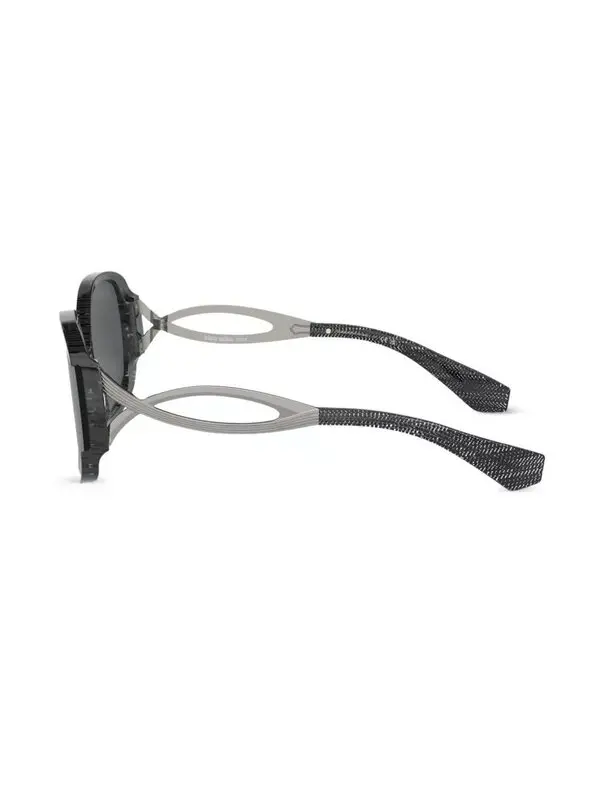 ALAIN MIKLI Graphic Oversize-frame Sunglasses