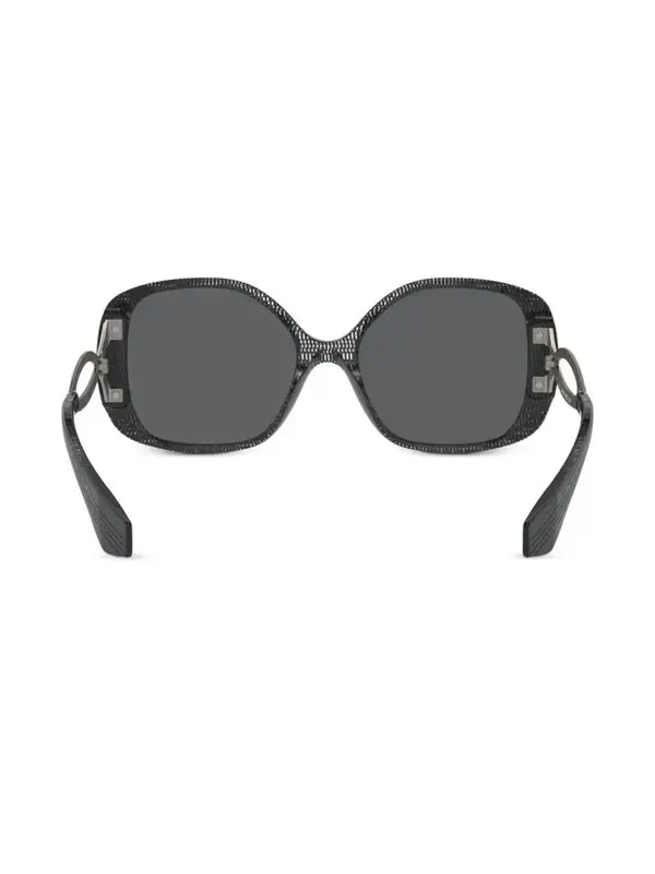 ALAIN MIKLI Graphic Oversize-frame Sunglasses