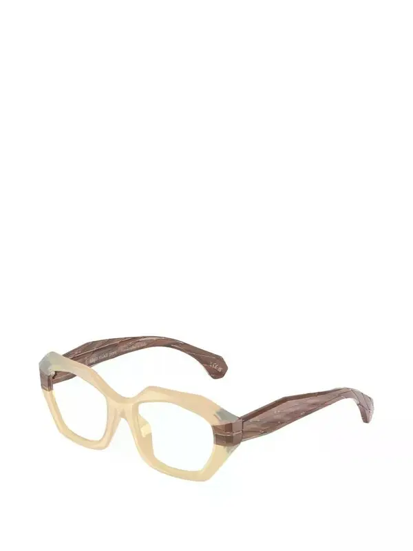ALAIN MIKLI Geometric-frame Glasses